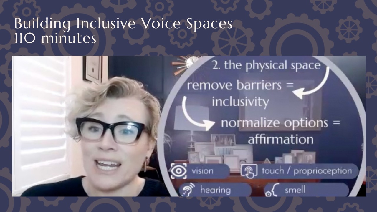 Building Inclusive Voice Spaces - DR SHANNON COATES | VOICE & THE ART ...