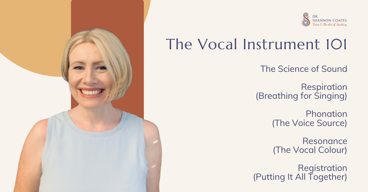 About Dr. Shannon Coates | Voice Pedagogy Educator